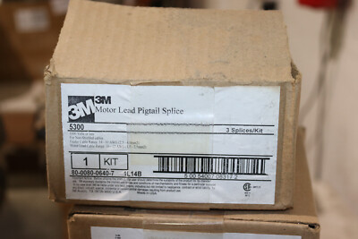 5300 3M KIT MOTOR LEAD PIGTAIL SPLICING KIT 14-10 AWG 1000V | eBay