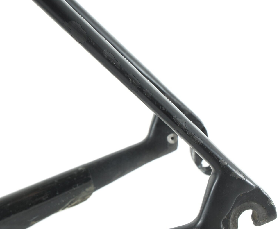 blue cycles Axino SL Carbon Road Bike Frameset MED 54cm Black Rim Brake ...