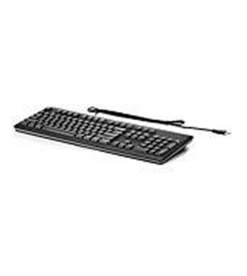 HP QY776AA USB Keyboard-Black Spill Drain,Built For Durability & Heavy ...