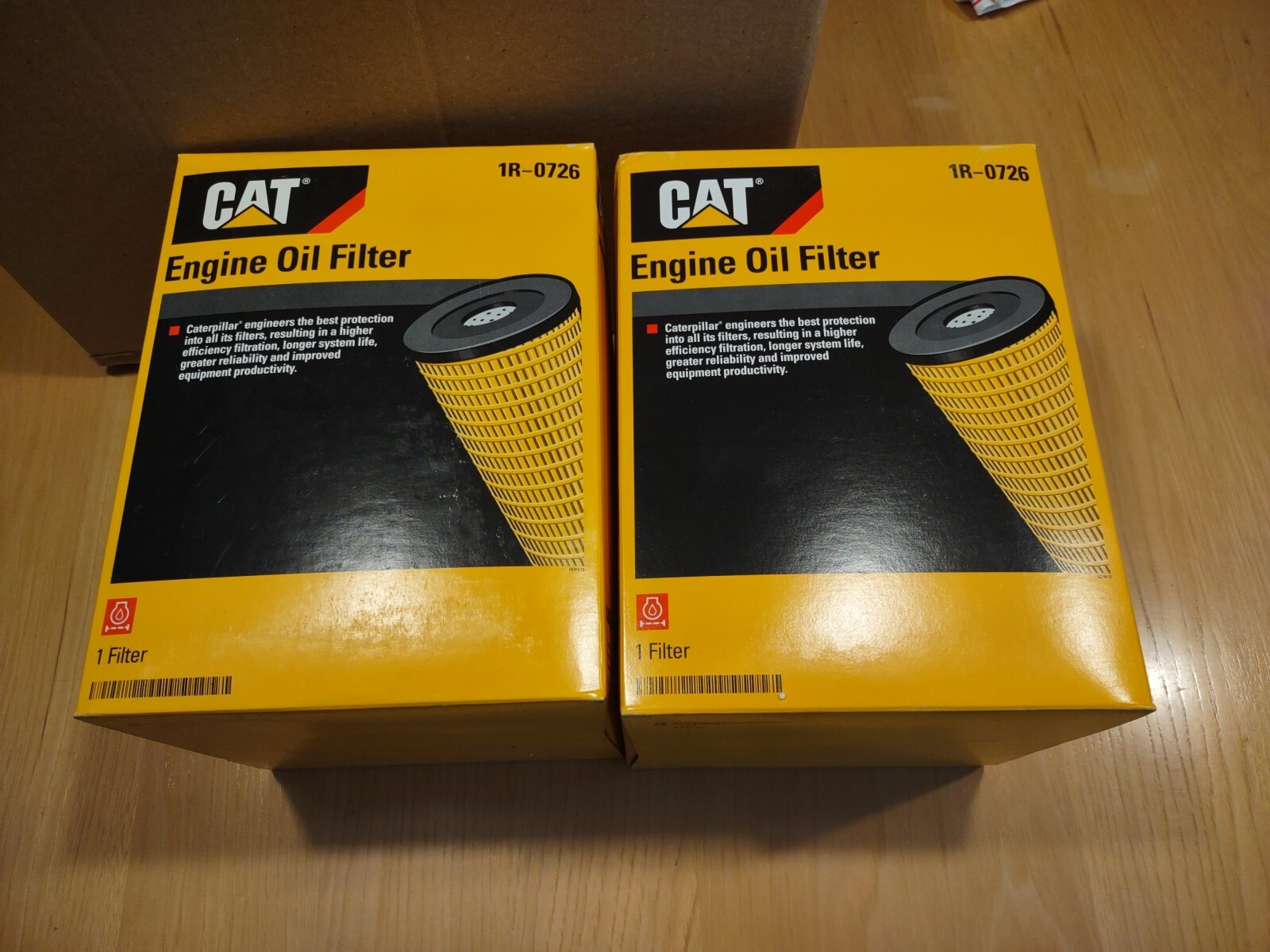 CATERPILLAR 1R0726 - cross reference oil filters | oilfilter ...