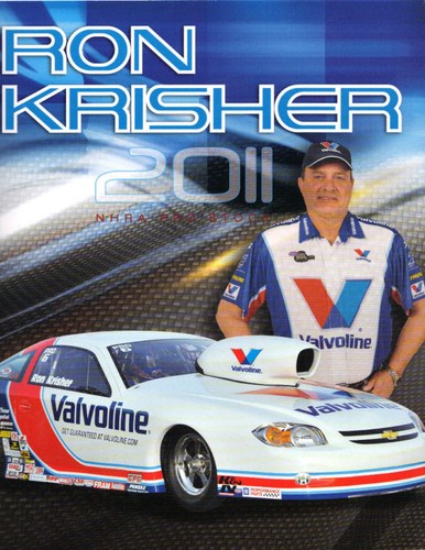 2011 Ron Krisher Valvoline Chevy Cobalt Pro Stock NHRA postcard | eBay