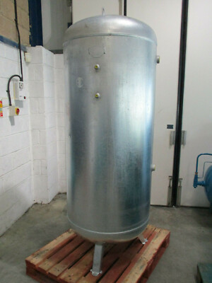 Vertical Air Receiver Galvanized Sizes from 200L - 900L | eBay UK