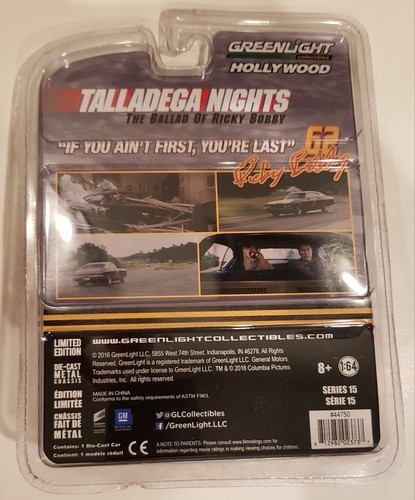 Greenlight Hollywood S15 Talladega Nights Ricky Bobby 1969 Chevrolet ...