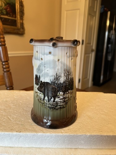 Vintage GEROLD Porzellan Lithophane Puzzle Mug W.Germany Wild Boar ...