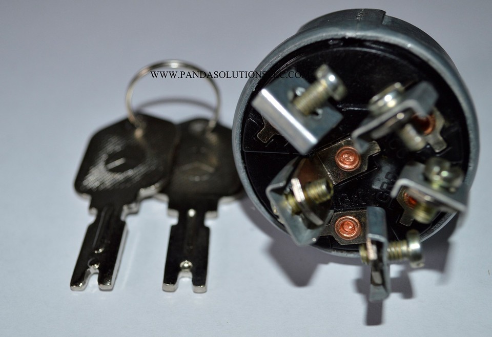 CLARK FORKLIFT TRUCK IGNITION KEY SWITCH 2342572,2342572R,2342572-R ...
