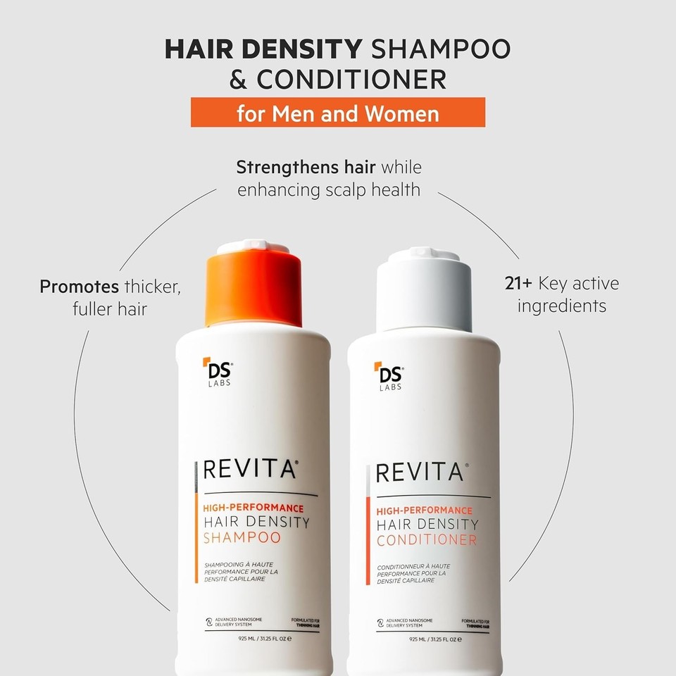 DS Labs Revita Shampoo and Conditioner – High-Performance Kit Men ...