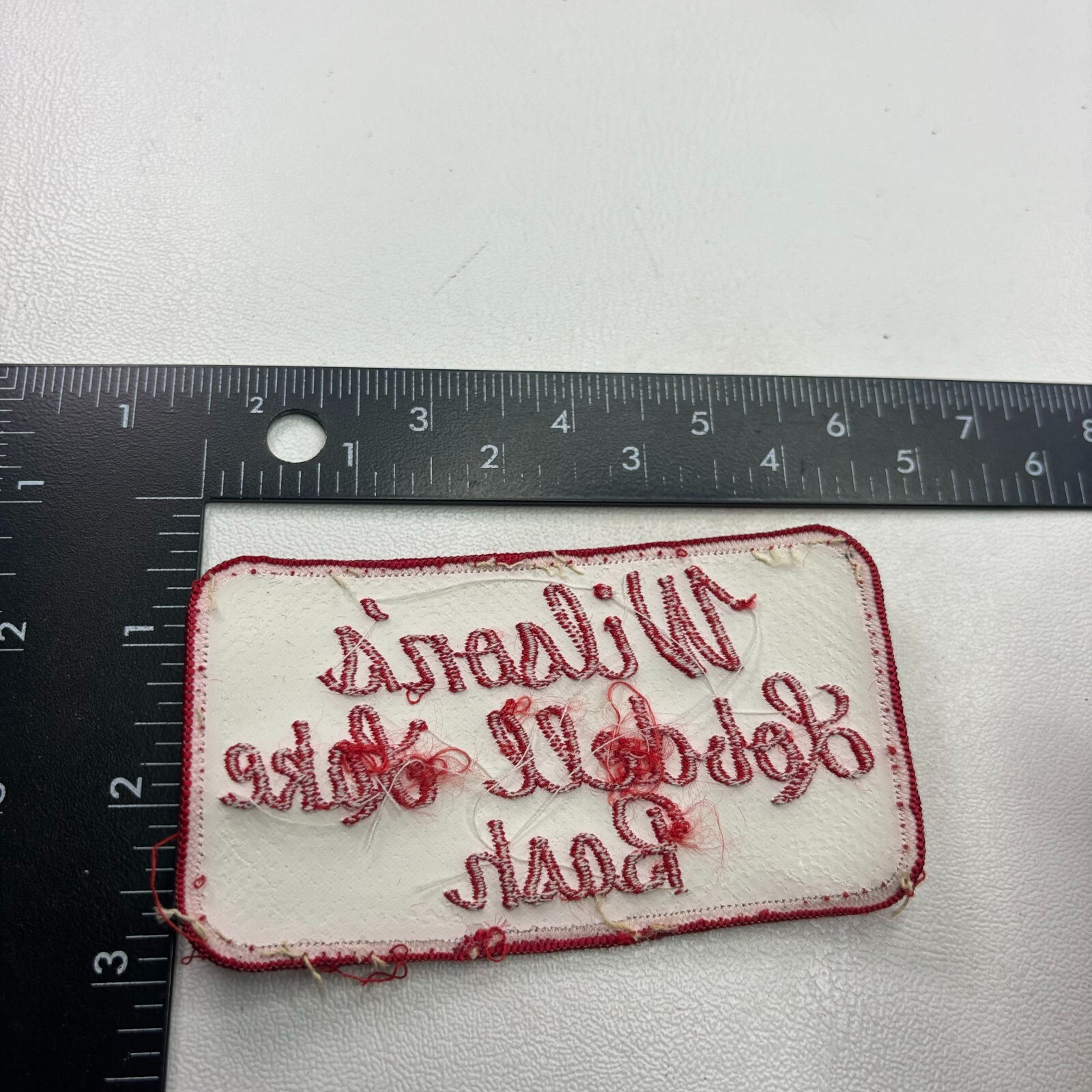 Vintage WILSON'S LOBDELL LAKE BASH Patch 42MF | eBay