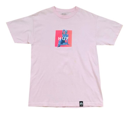 Huf x Sorayama Pink T Shirt (Size M) | eBay