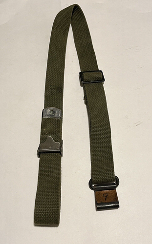 Original USGI M1/M14/M16A1 Sling Early Vietnam Era MRT 3-3 Marked 1963 ...