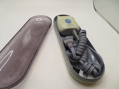 VINTAGE LADY SCHICK WOMENS ELECTRIC RAZOR SHAVER - BLUE + TRAVEL CASE ...