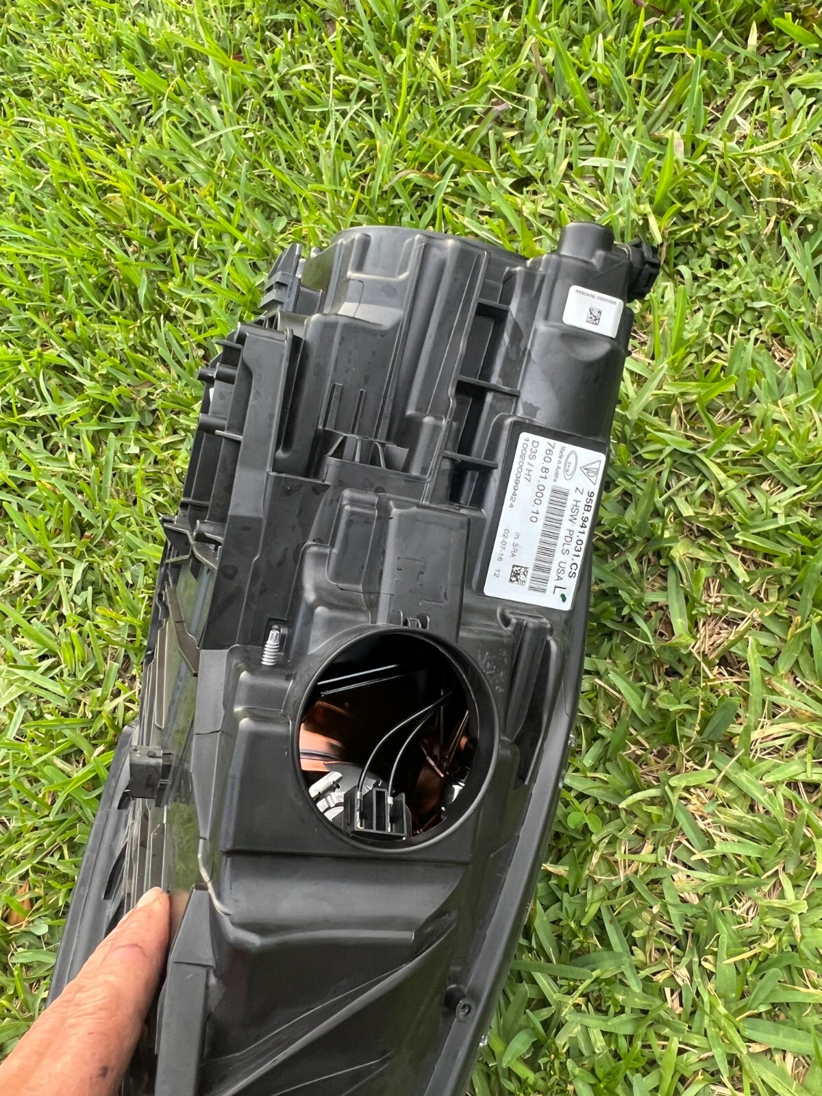 2015-2018 PORSCHE MACAN HEADLIGHT XENON LEFT OEM | eBay