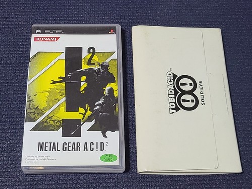 Sony PlayStation Portable Metal Gear Acid 2 & Solid Eye Game Korean ...