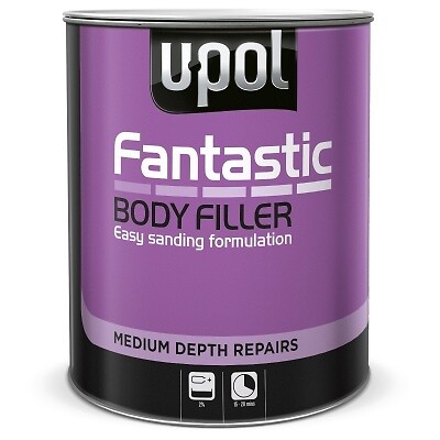 U-POL FANTASTIC POLYESTER CAR BODY FILLER 3LTR UPOL FANT/3 WITH BPO HARDENER 5010796105846 | eBay UK