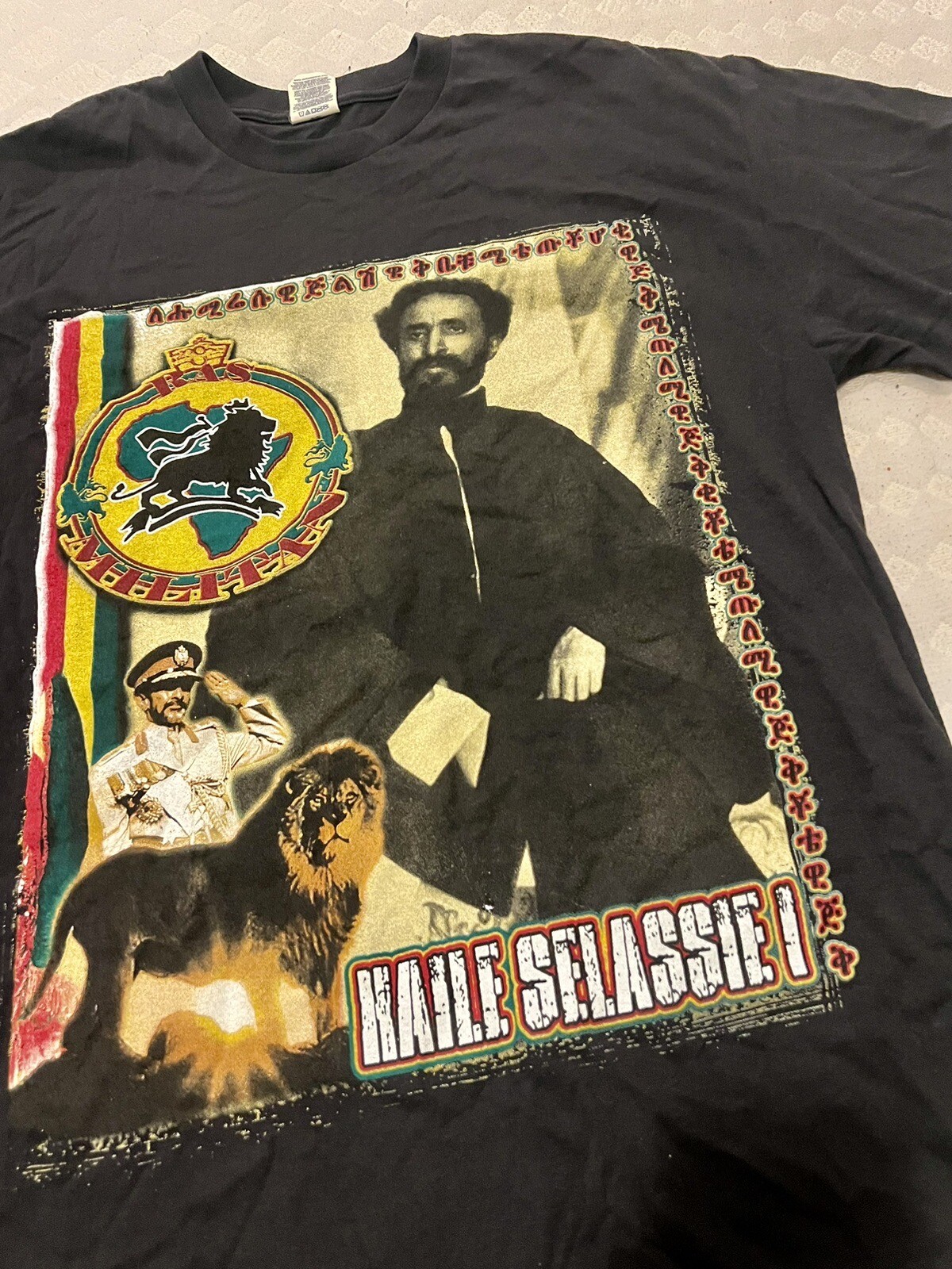 Vintage Emperor Haile Selassie I Rastafari King of Ki… - Gem