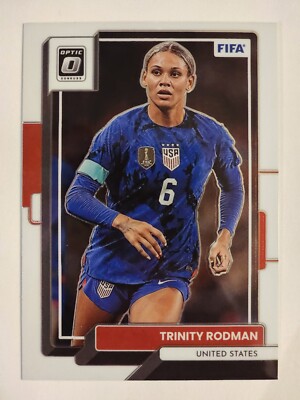Trinity Rodman 2022-23 Donruss Optic FIFA Soccer Card #130 USA SP | eBay