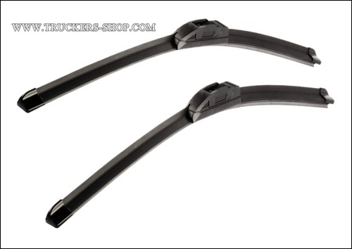 2X FLAT WIPER BLADES MAN , SCANIA 4 , MERC ACTROS[TRUCK PARTS ...