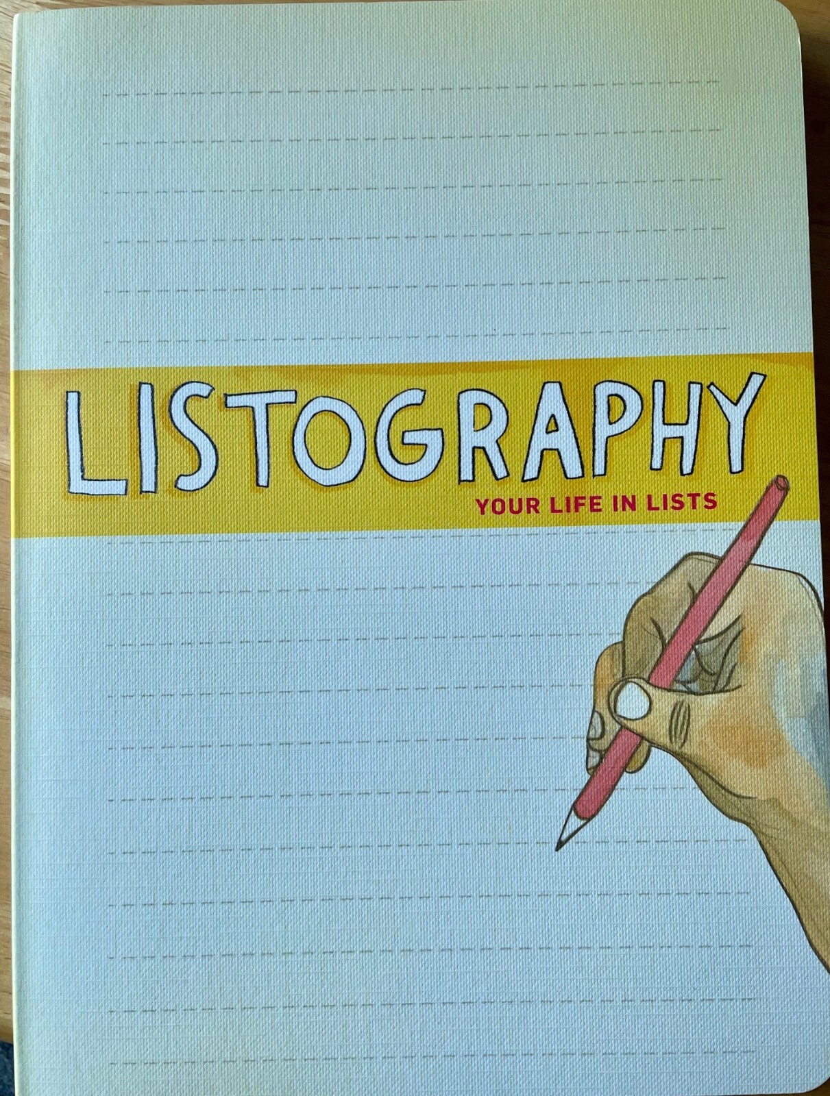 Listography Journal : Your Life in Lists by Lisa Nola (2007, Diary ...