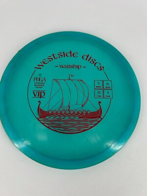 Westside Discs Green Aqua 180g Revive Warship Midrange Golf Disc Fast ...
