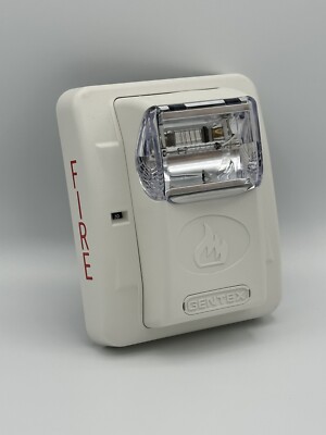 NEW Gentex Commander 2 GES24-30WW Wall Mount 30CD Fire Alarm Strobe ...