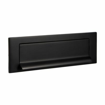 Letterbox Black Letter Flap Mail Slot Post Flap Door 340 x 76 mm | eBay UK