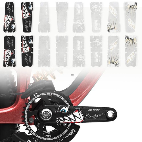 Bike Handlebar Protection Sticker Frame Protective Film Bicycle Crank ...