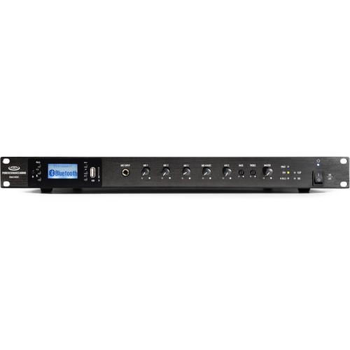 Pure Resonance Audio RMA240BT 240W Bluetooth Rack Mount Mixer Amp (Open ...