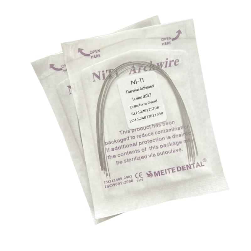 10 Packs Dental Orthodontic Thermal Activated Niti Round Arch Wires ...