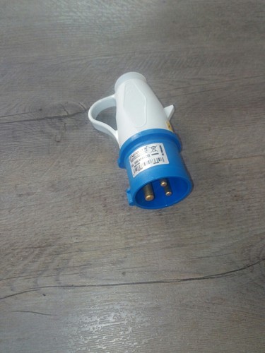 Industrial Male Plug CEE Single Phase 2P+T 16A - IP44 | eBay