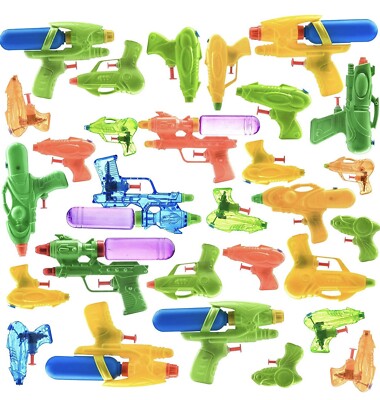30 Piece Water Guns Pool Water Shooters and Water Blasters Combo Set | eBay