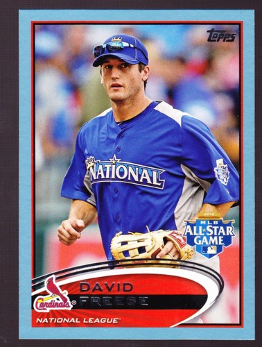 2012 Topps Update #US118 David Freese Black #/61 | eBay