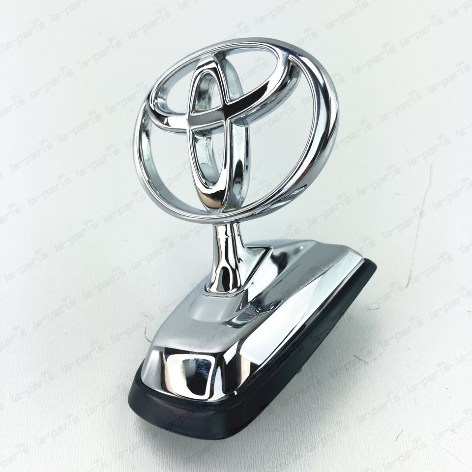 NEW GENUINE TOYOTA 98-07 LC J100 JDM FRONT HOOD CHROME EMBLEM 75303 ...