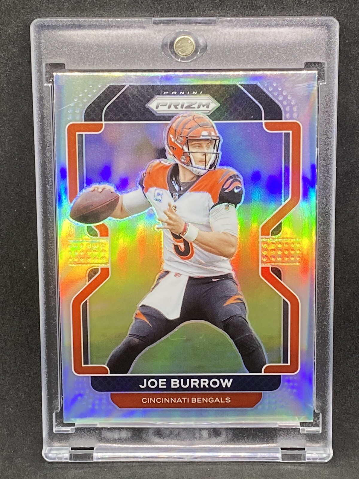 Joe Burrow RARE ROOKIE PRIZM REFRACTOR INVESTMENT CARD SSP PANINI ...