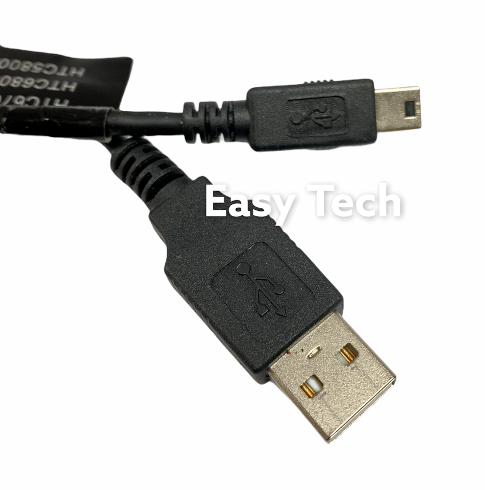 HTC USB Data Cable Touch Pro Touch Diamond myTouch 3G Black Touch ...