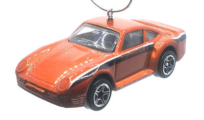 Christmas Ornament for Porsche 959 Orange Black | eBay