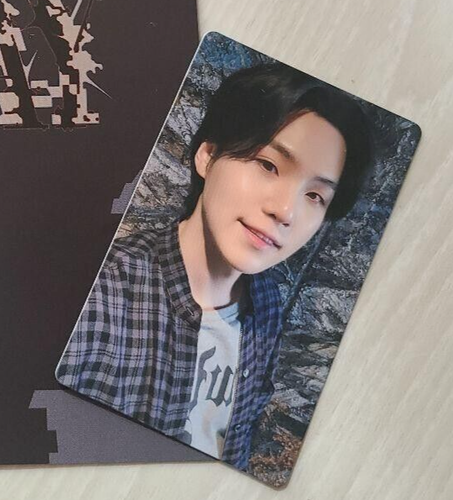BTS SUGA Solo TOUR Agust D D-DAY Trading Photocard Fanclub Limited Kpop ...