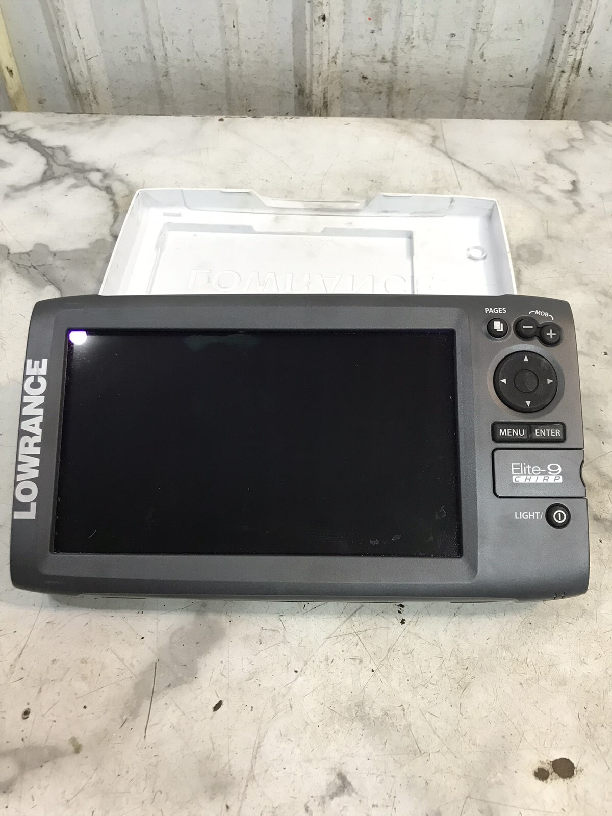 Lowrance Elite 9 Chirp GPS fish finder fishfinder chart plotter ...