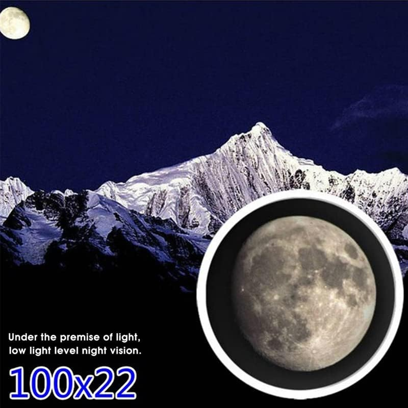 500x25 Portable HD Zoom Powerful Binoculars Day Low Night Optics ...