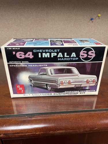 AMT 64 Impala Model Kit Original Issue. Rare And Vintage Kit. | eBay