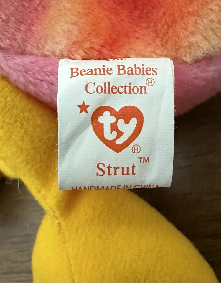 STRUT - Very Rare 1996 First Generation Beanie Babies | eBay