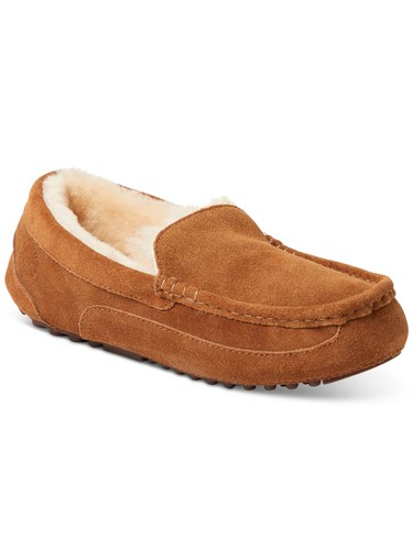 FIREBY DEARFOAMS Mens Brown Temperature Regulating Melbourne Slippers ...