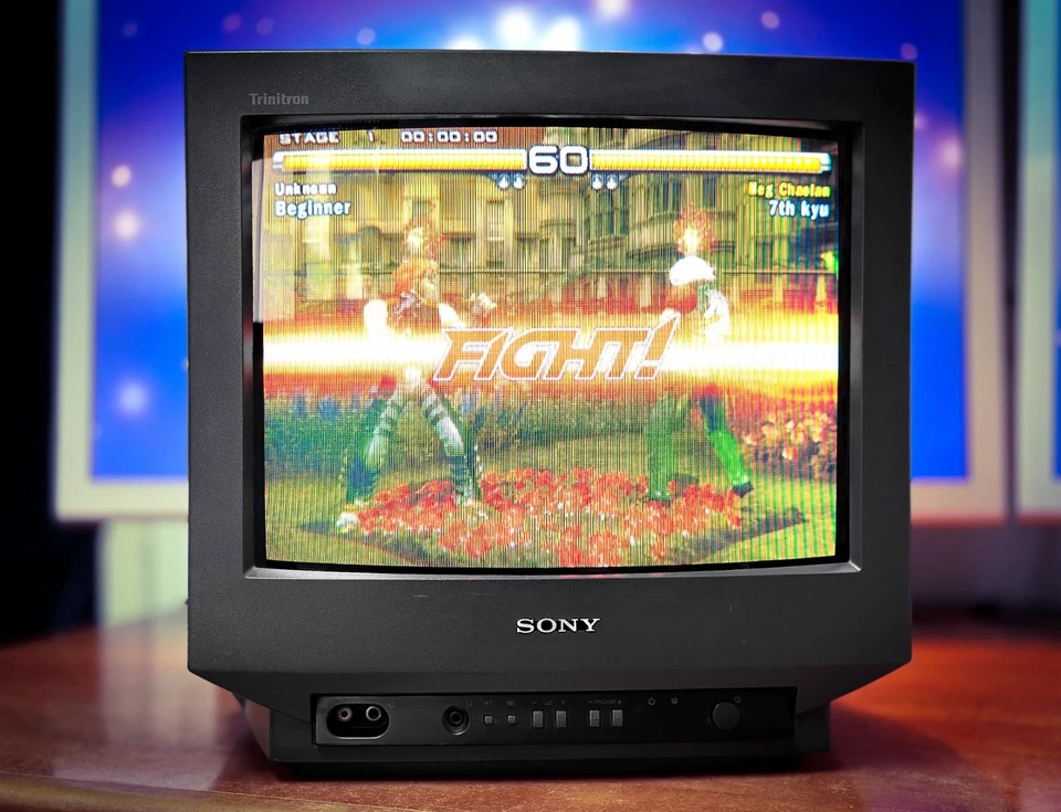 SONY TRINITRON 14 INCH 🌈RaRe🌈 Scart RGB Retro Gaming CRT TV | eBay