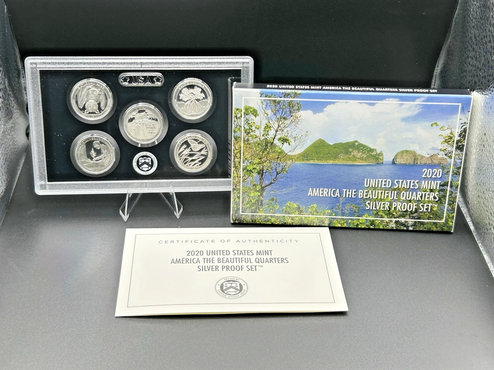 2016-2020 United States Mint America the Beautiful Quarters Silver ...