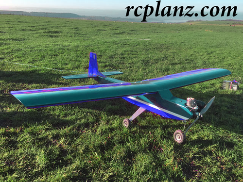 R/C AIRPLANE PLANS & PATTERNS: Trainer 60 65" Wingspan - High Wing RC ...