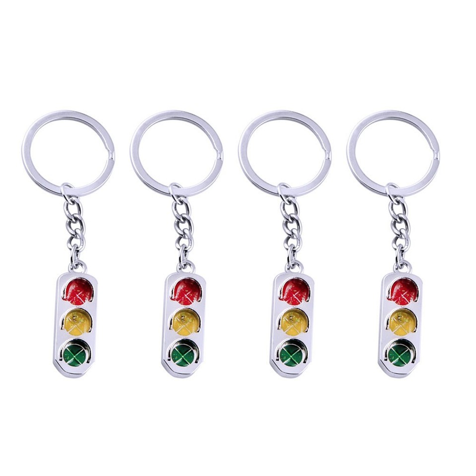 3 PCS Key Chains Men Traffic Light Keychain Keychains for Women Holder ...