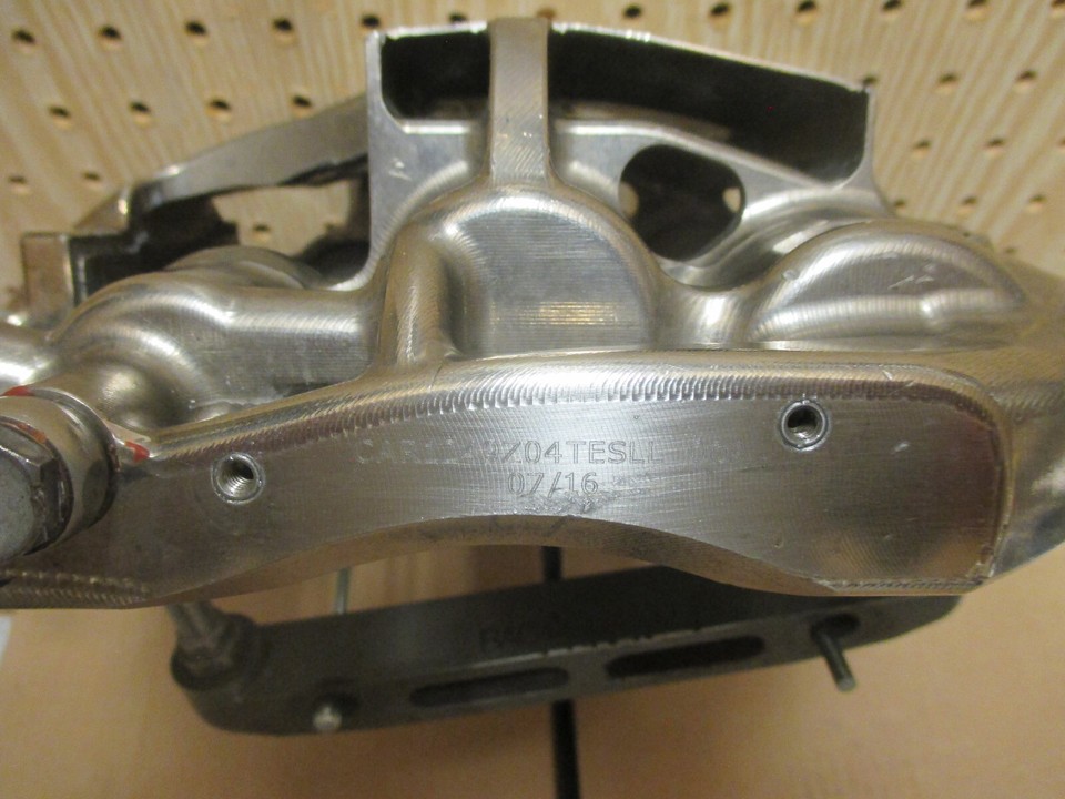 Alcon 6 Piston Nickle Plated Front 4 Rear Nascar Road Course Brake ...