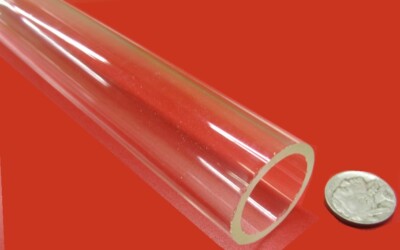 Butyrate Tenite CAB Tube 1.125 OD x 1.00" ID x 1/16" Wall x 72" Length ...