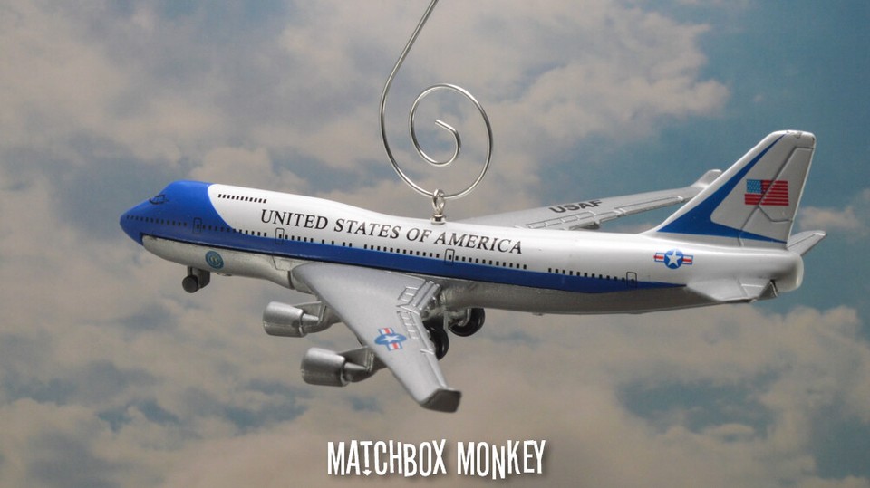 Airforce One SAM 28000 Boeing VC-25A 747-200B Airplane Custom Christmas ...