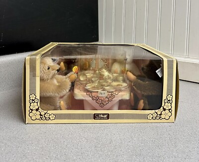 STEIFF ~TEDDY BEAR TEA PARTY SET~ NEW IN BOX 0204/16 Lt Ed | eBay