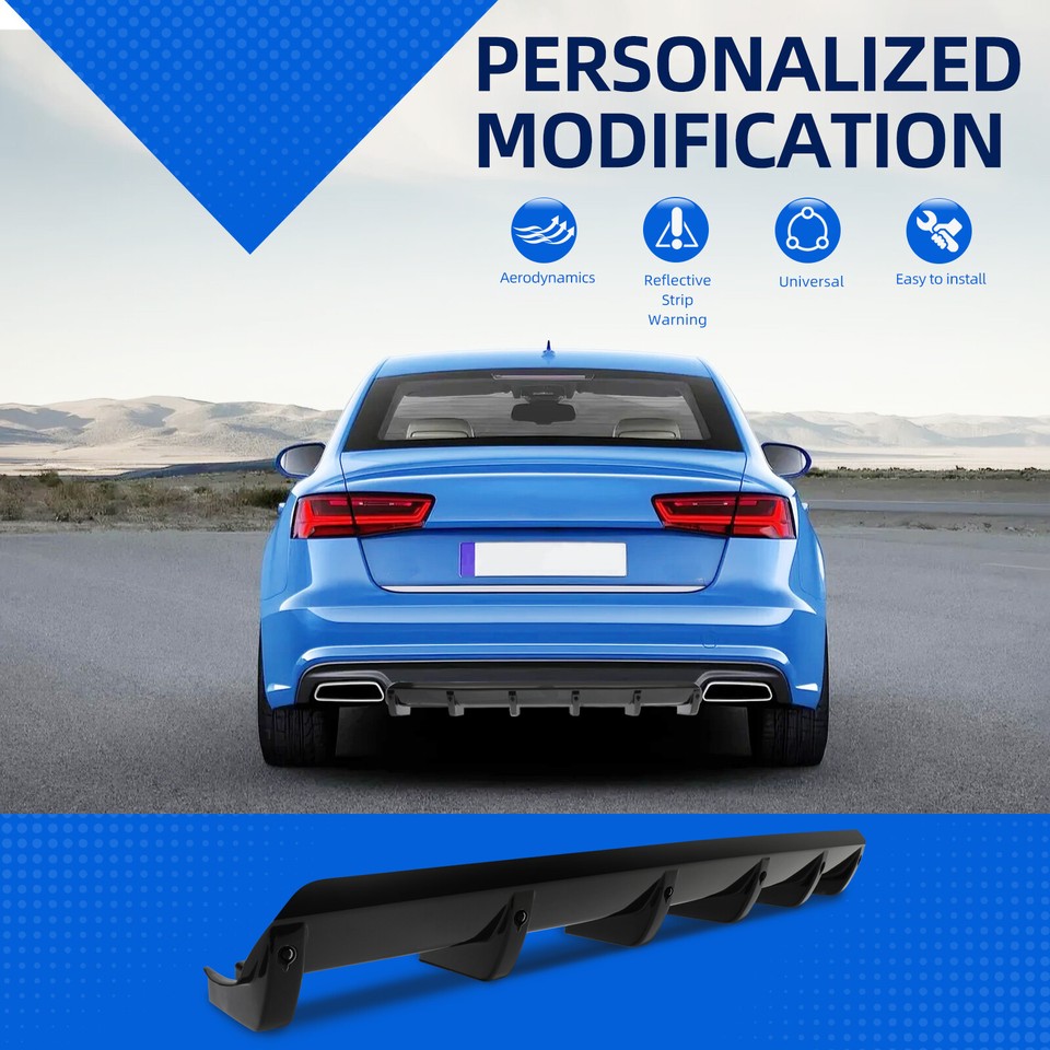 For Lexus SC300 SC400 SC430 Rear Diffuser Bumper Lip Splitter Spoiler ...