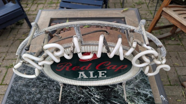 RARE Vintage CARLINGS RED CAP ALE Neon Carling's Beer Sign circa 1956's ...